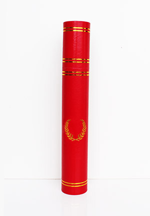 Diploma tube-Red